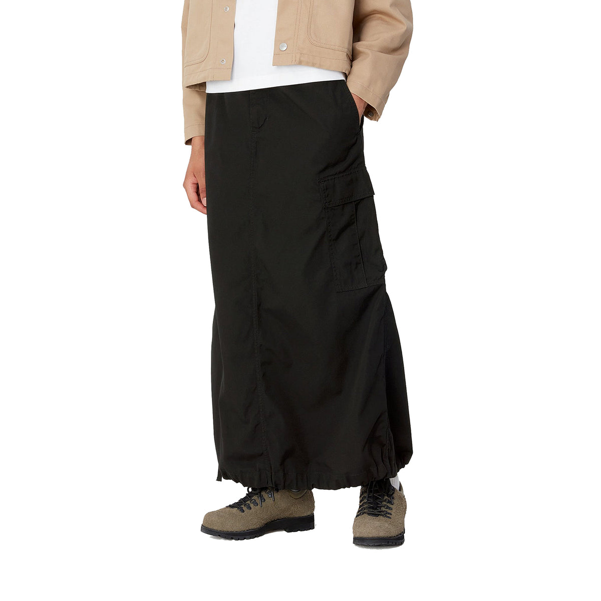 Carhartt WIP W' Cargo Skirt Long Black – Supra