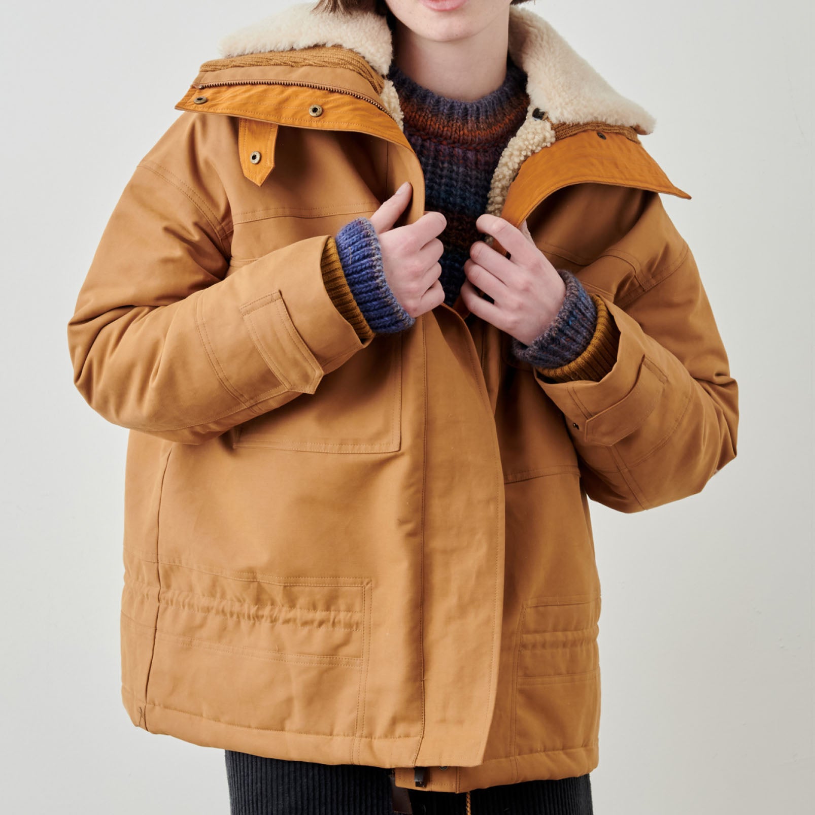Sessun Mont Riding Parka Malt – Supra